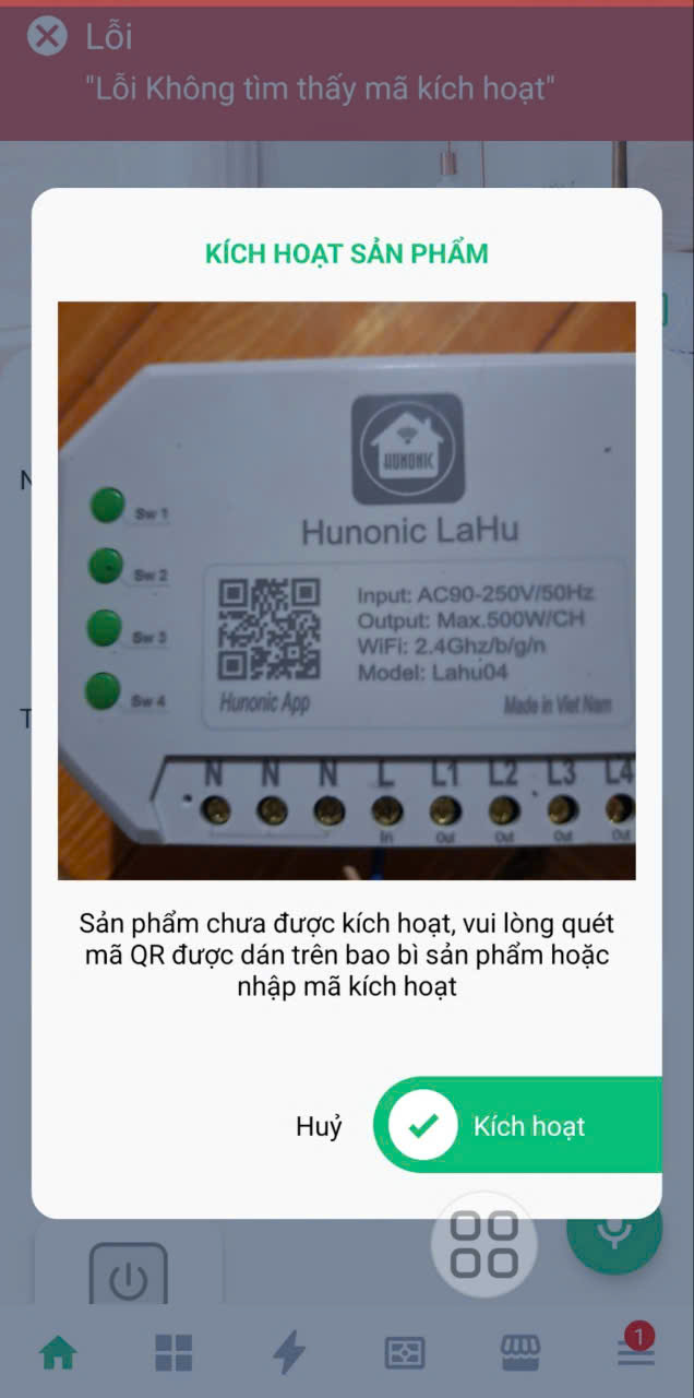 Hướng dẫn kích hoạt sản phẩm Hunonic HUNONIC.COM.VN